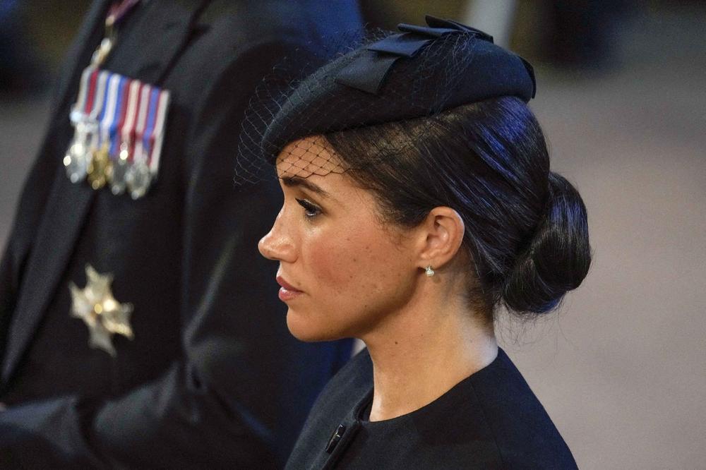 Kate, William, Meghan et Harry : en photos, la marche funèbre des «Fab ...