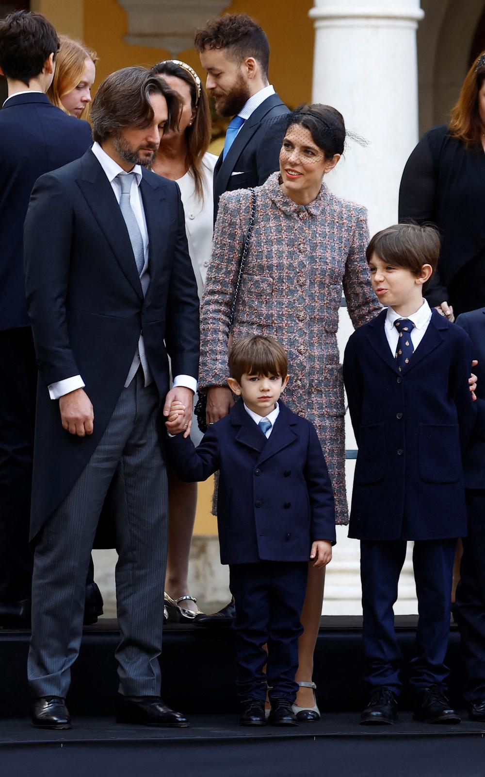 En photos, le clan Grimaldi au grand complet pour la «fête du prince» à ...