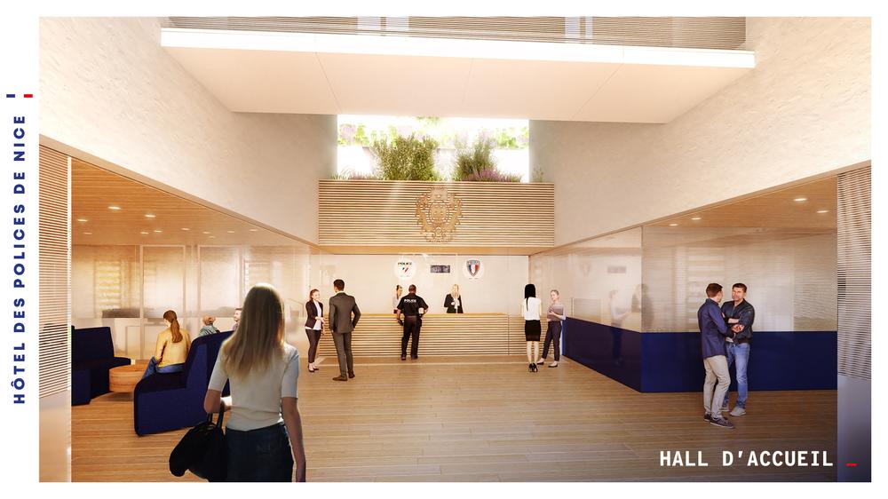 À Nice, le futur hôtel des polices, «symbole du continuum de sécurité»