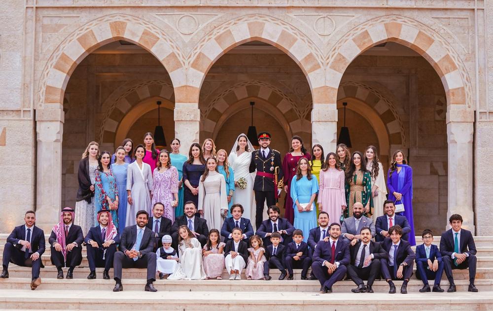 Les photos du somptueux mariage du prince Hussein de Jordanie à Amman