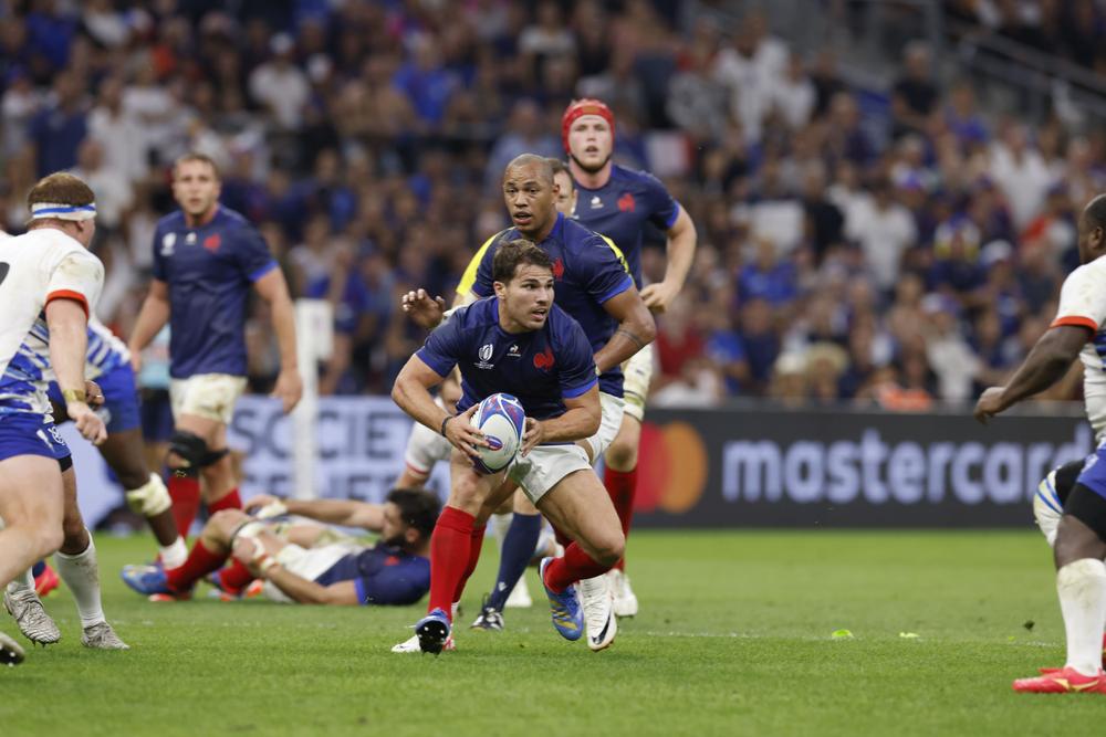 Coupe du monde de rugby : Antoine Dupont souffre d'une fracture mais n ...