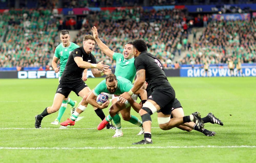 Coupe du monde de rugby : les plus belles images d'Irlande-Nouvelle-Zélande