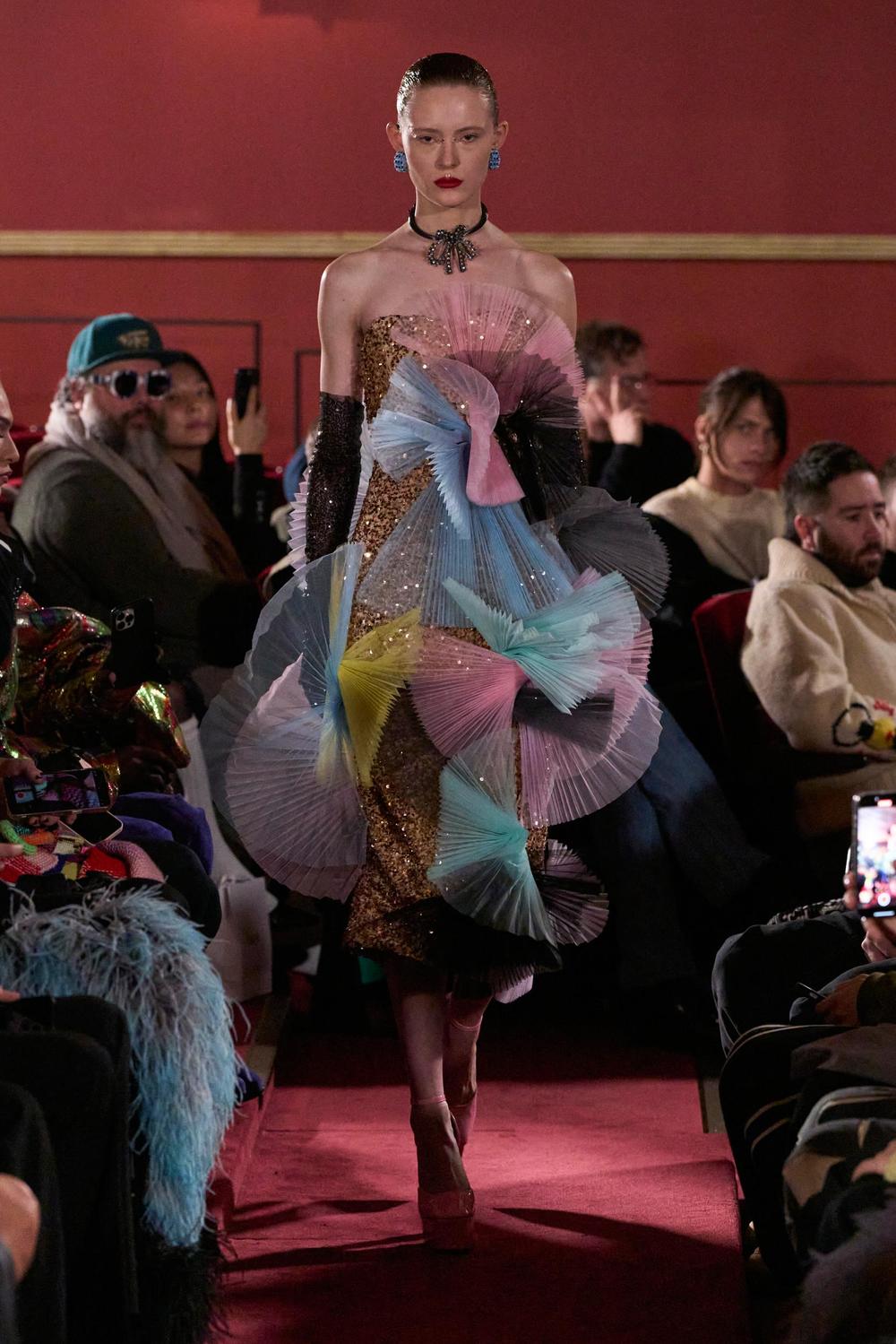 Le Paris festif de Kevin Germanier pour son défilé automne-hiver 2024-2025