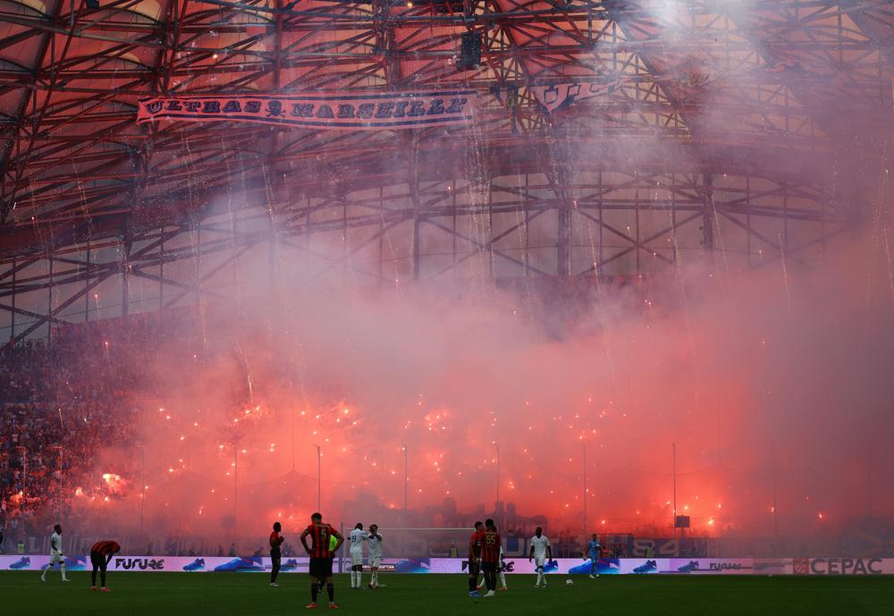 Ligue 1 : en images, les sublimes tifos à Marseille pour les 125 ans de ...