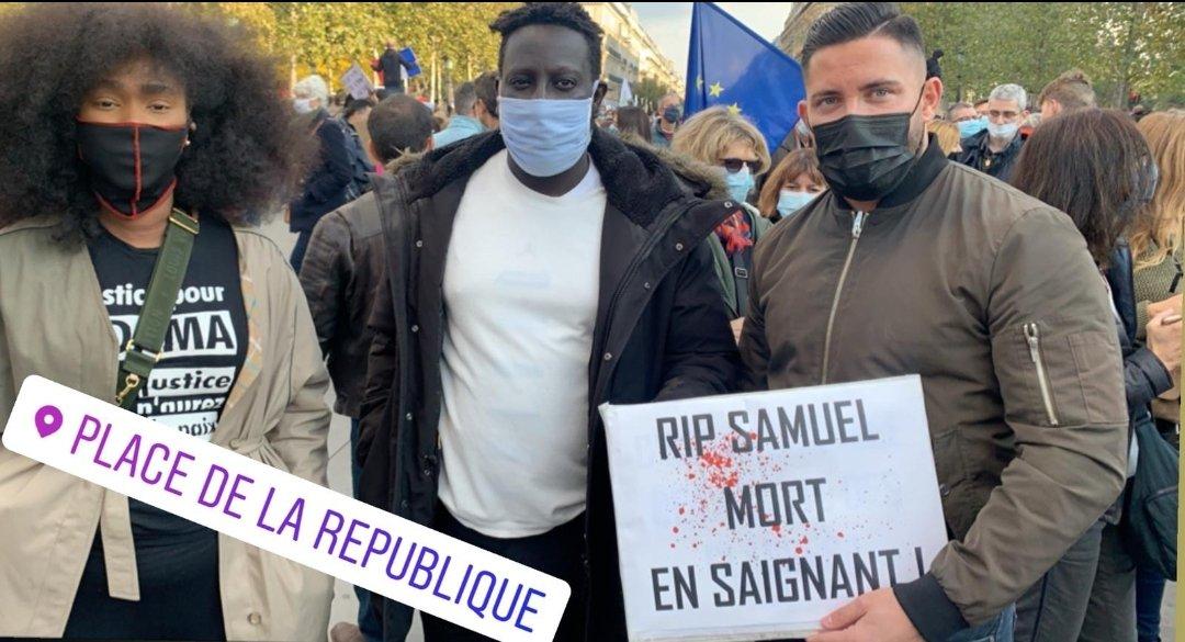 «RIP Samuel, mort en saignant»: la photo d'Assa Traoré indigne sur les ...