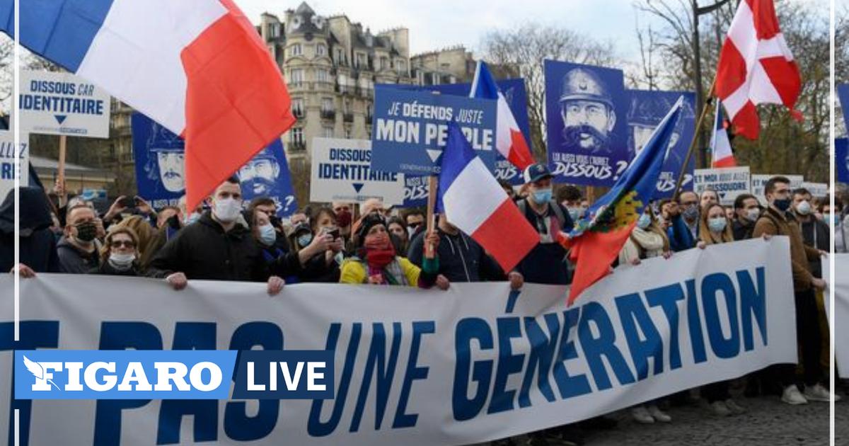Génération identitaire a manifesté à Paris contre son éventuelle ...