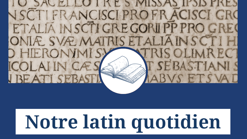 Impromptu, ce mot latin du quotidien