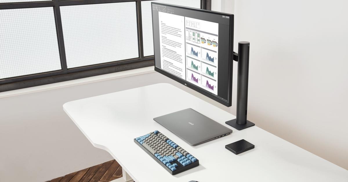 LG optimise le principe du double écran pour travailler