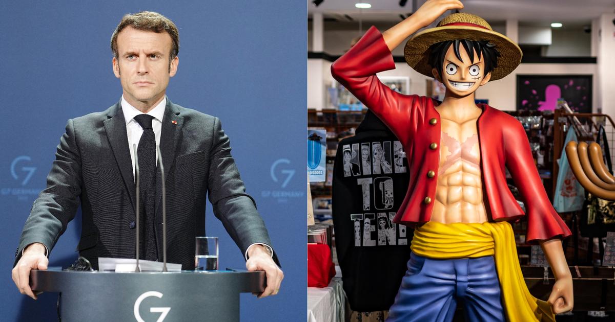 Emmanuel Macron et le manga One Piece, une histoire d'amour intéressée