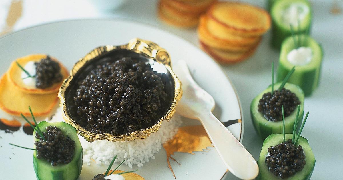 Amuse-bouche au caviar