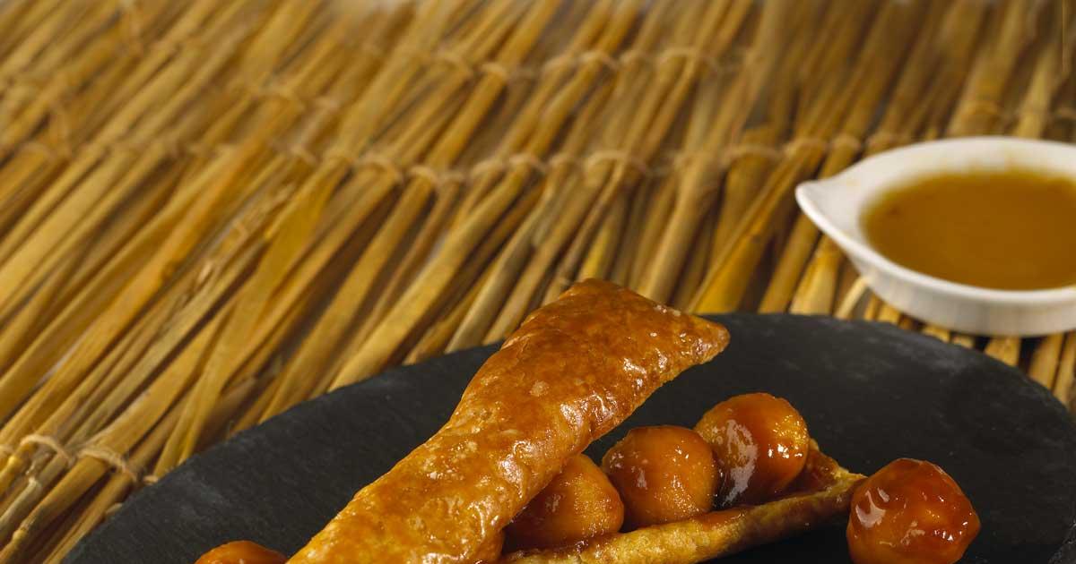 Feuillantine caramélisée, beurre de chouchen