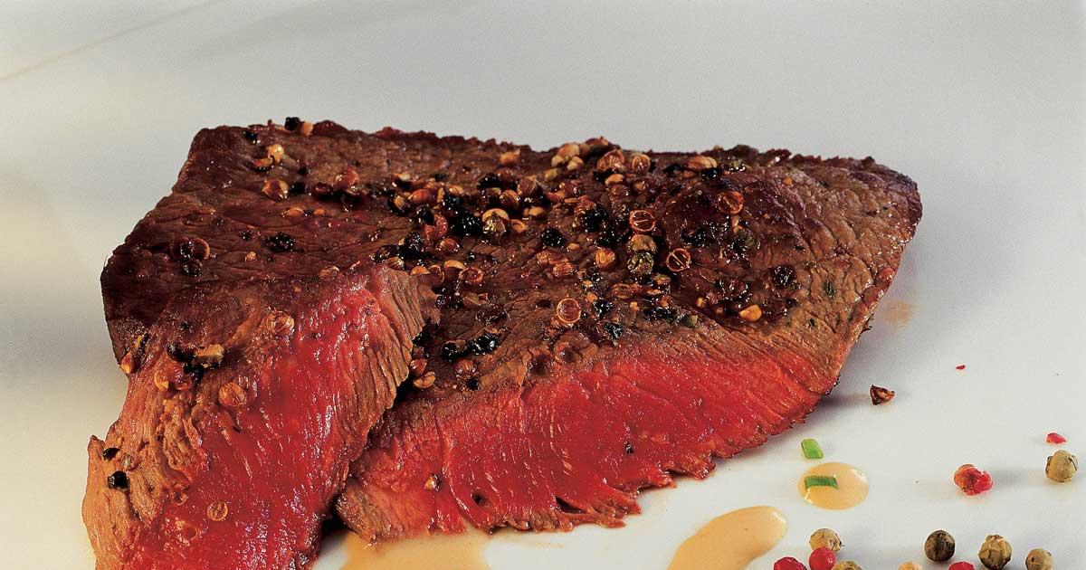 Pavé de rumsteck aux poivres