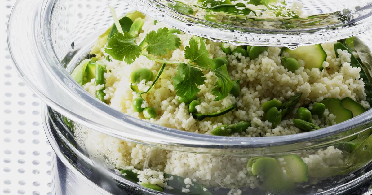 Semoule aux petits légumes