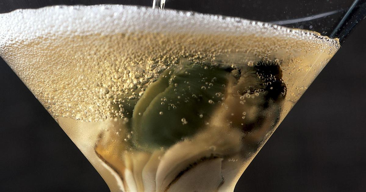 Cocktail Oyster au champagne et huîtres