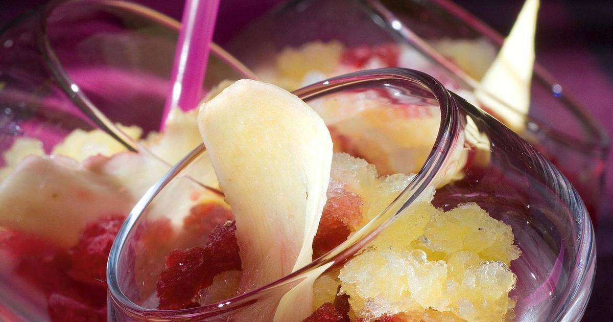 Cocktail en granité