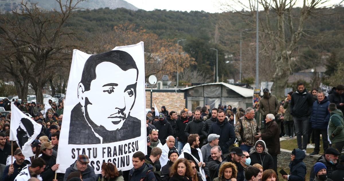 Corse : des milliers de manifestants affluent à Corte en soutien à Yvan ...