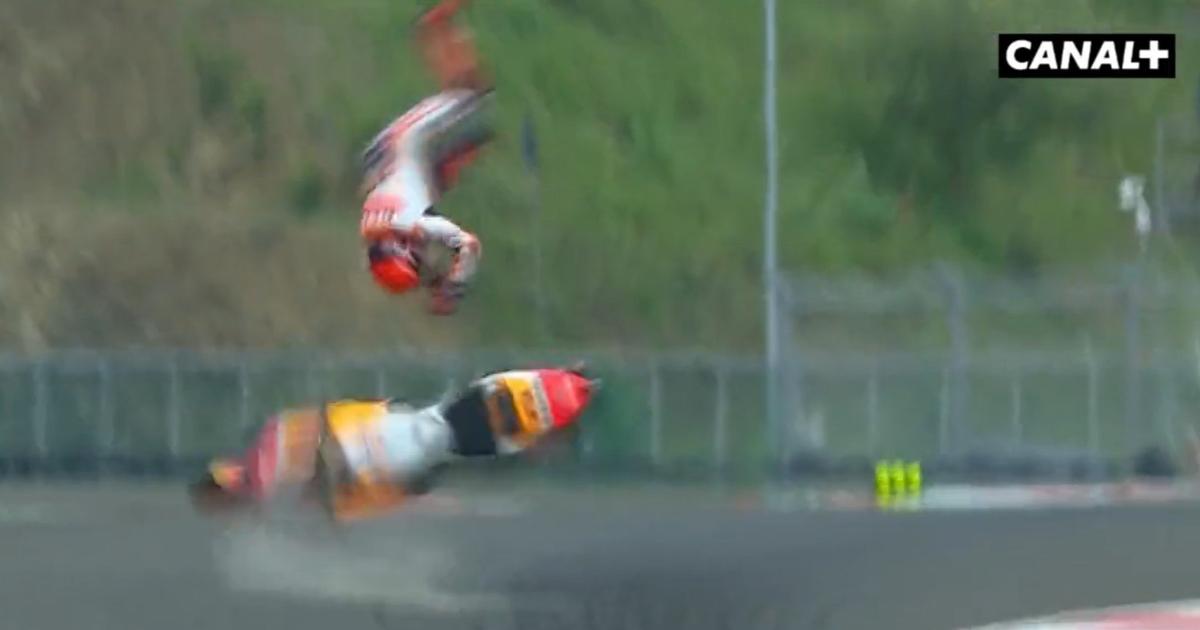 MotoGP : l'effrayant accident de Marc Marquez en Indonésie