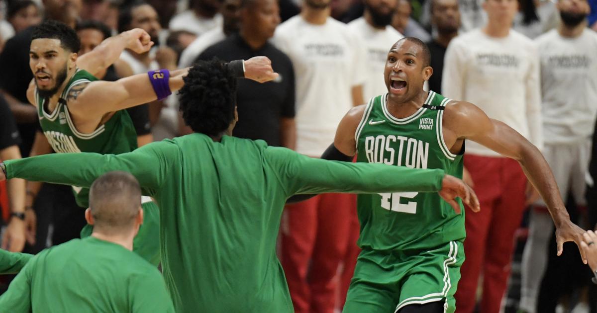 NBA : Boston a le dernier mot sur Miami et jouera le titre contre ...
