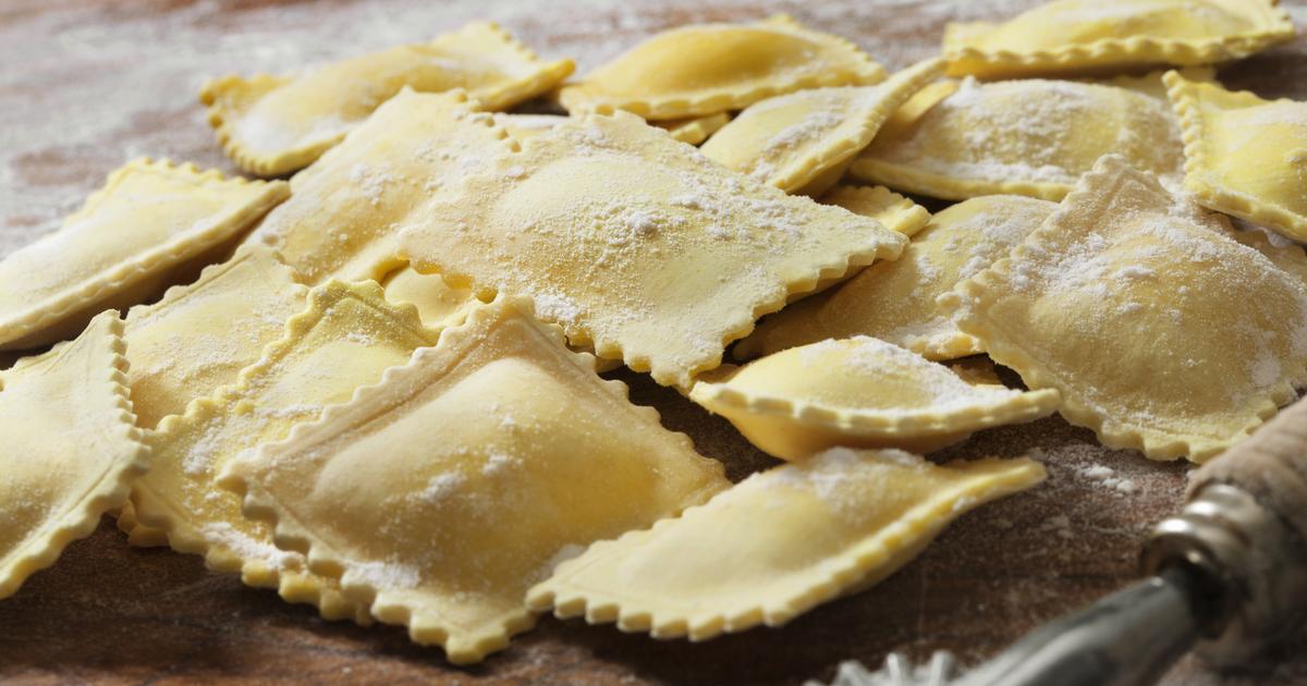 Pâte à ravioli (sans gluten, ni lait)