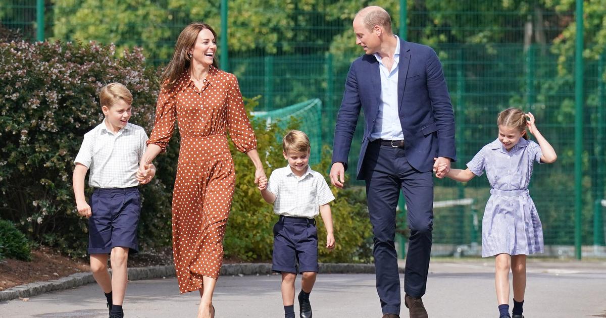 Comme seuls au monde : ces photos de Kate et William accompagnant leurs ...