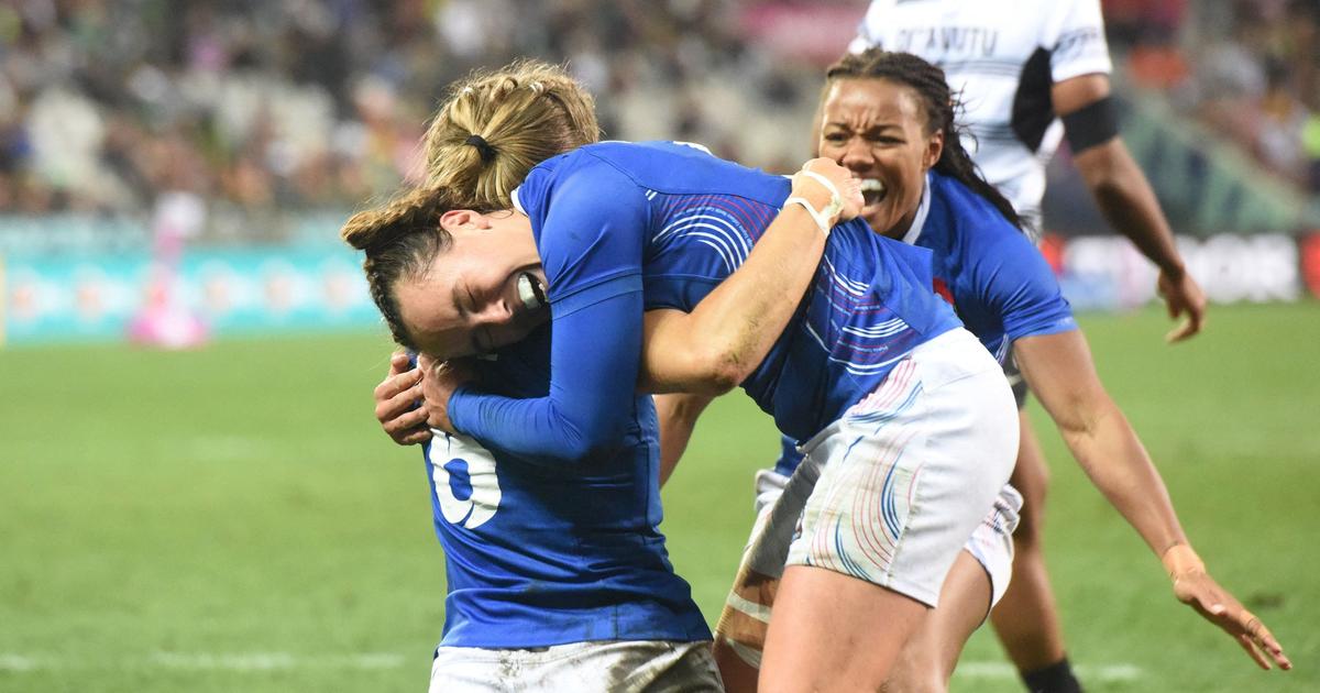 Rugby à 7 : les Bleues en demies du Mondial, les hommes stoppés en quarts