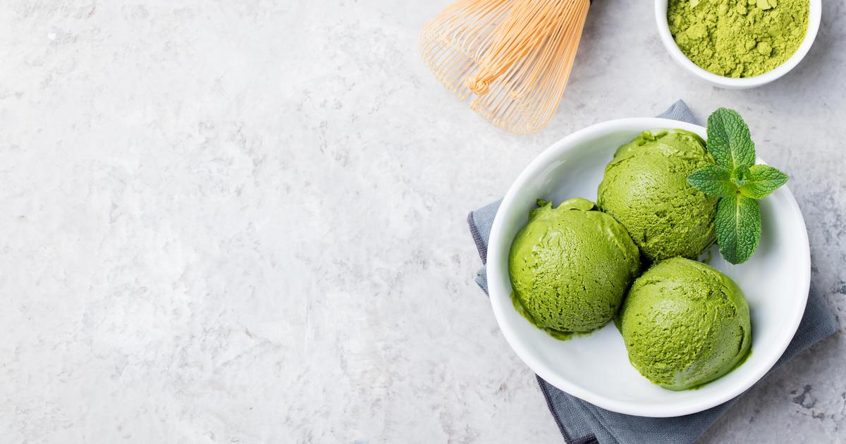 Glace au Matcha