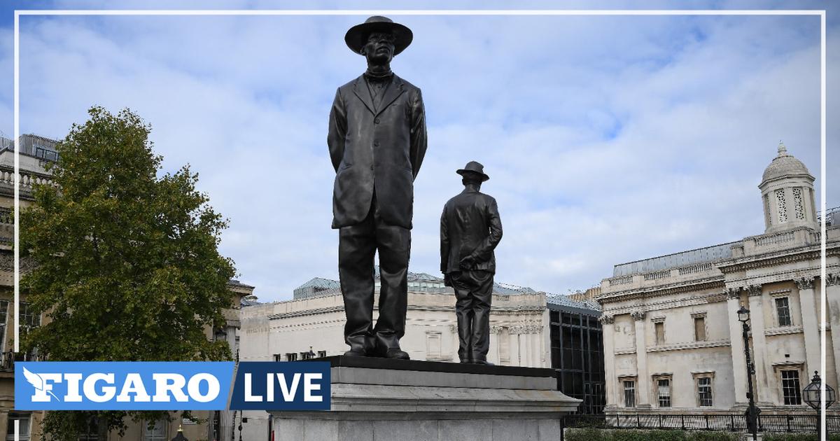 À Londres, une statue érigée à Trafalgar Square interroge le passé ...