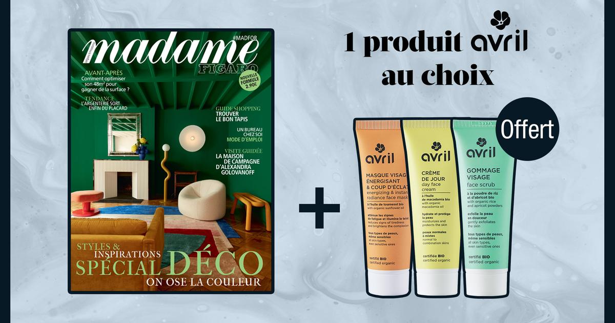 Un produit Avril au choix offert avec le spécial déco