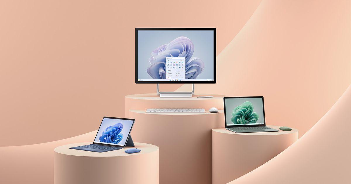 Microsoft dévoile trois nouveaux ordinateurs Surface