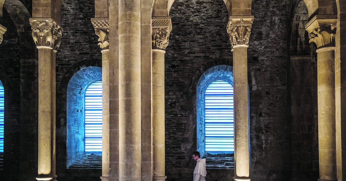 Soulages, un perfectionniste au chevet de l'église de Conques