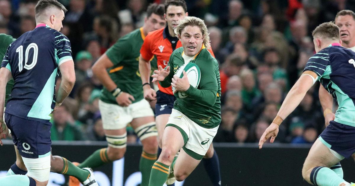 Rugby : pour Faf de Klerk, «ça ne sera pas facile d'arrêter» Antoine Dupont