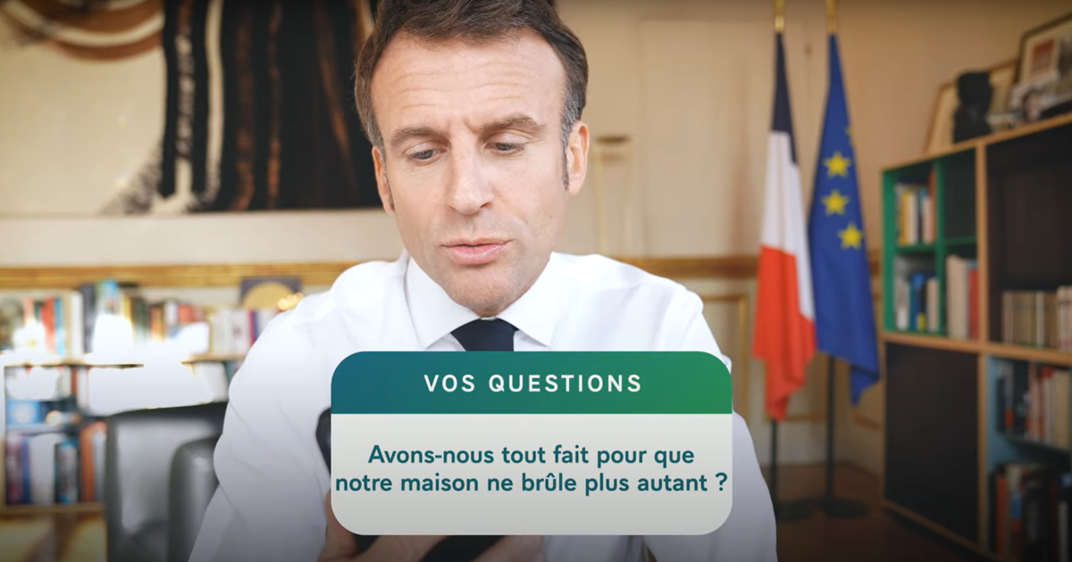 L'inaction climatique, «c'est pas pour ma pomme» : sur YouTube, Macron ... L'inaction climatique, «c'est pas pour ma pomme» : sur YouTube, Macron ...