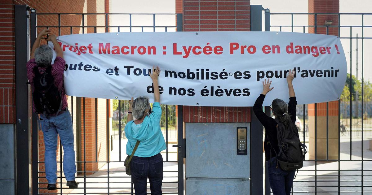 Réforme du lycée professionnel: nouvelle grève jeudi, de nombreux ...