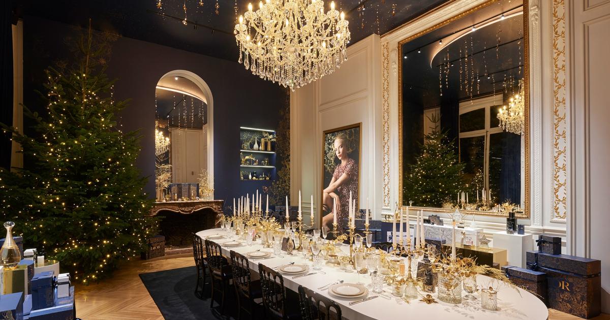 En images, le pop-up store féérique de Dior à Paris, pour les fêtes de ...