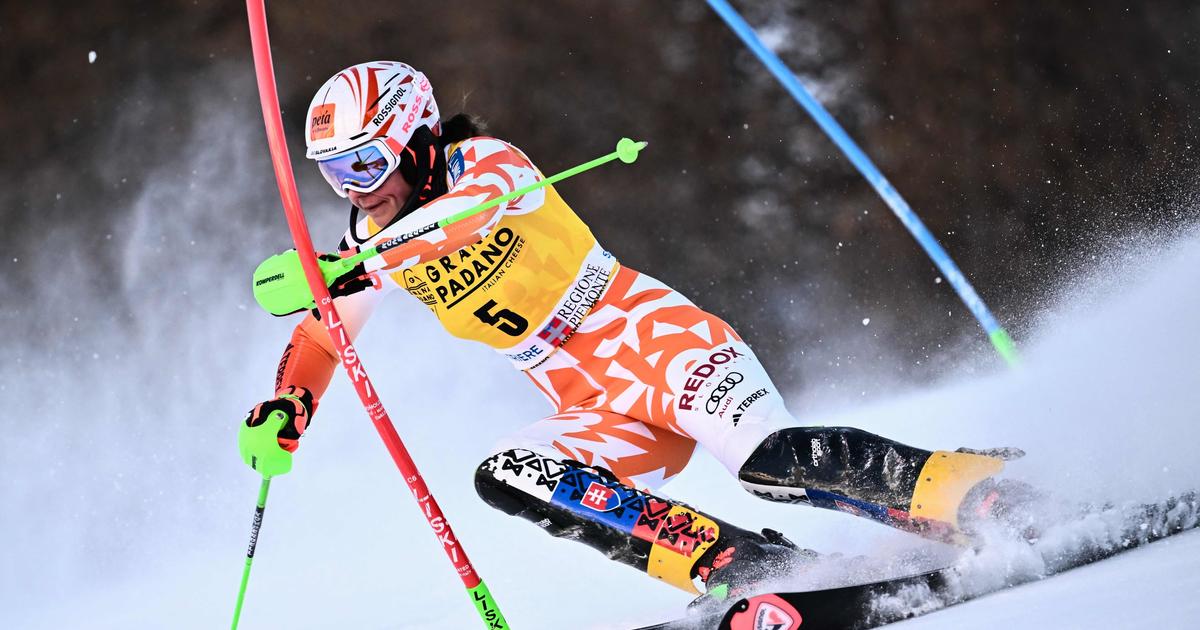 Ski alpin: Vlhova remporte la première manche du slalom et conforte sa ...