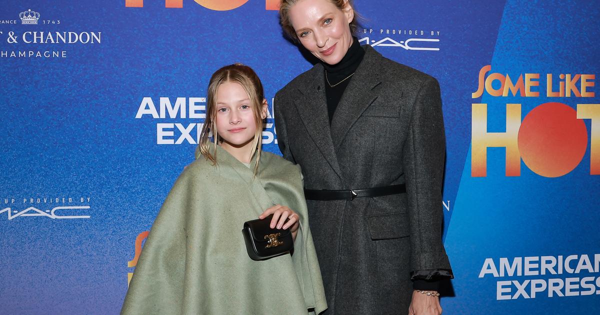 Uma Thurman s'offre une rare apparition aux côtés de sa fille Luna à ...