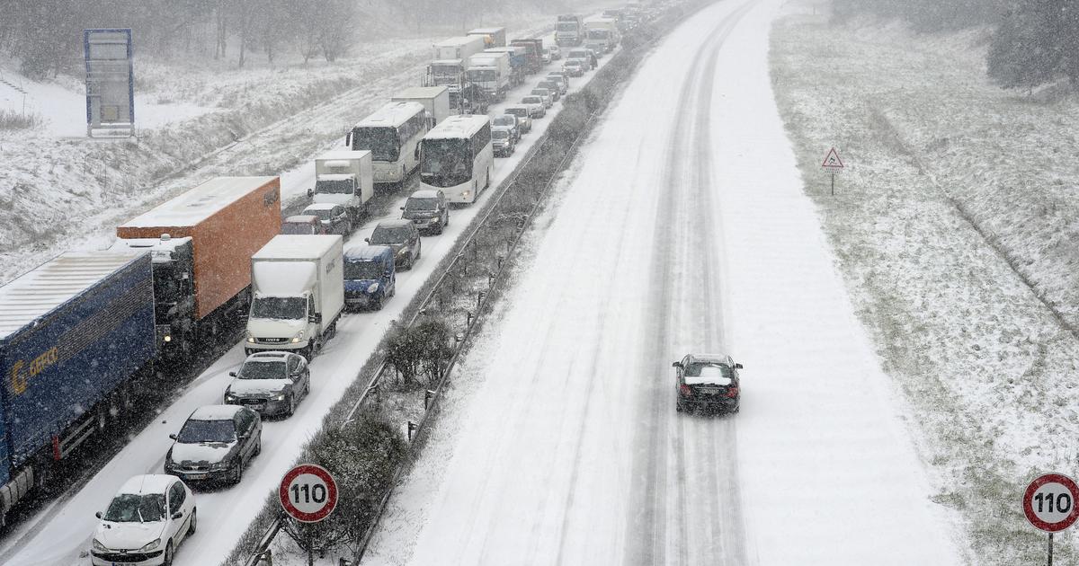 Neige et verglas en Île-de-France: l'axe RN 118 rouvre ce jeudi à 10 heures