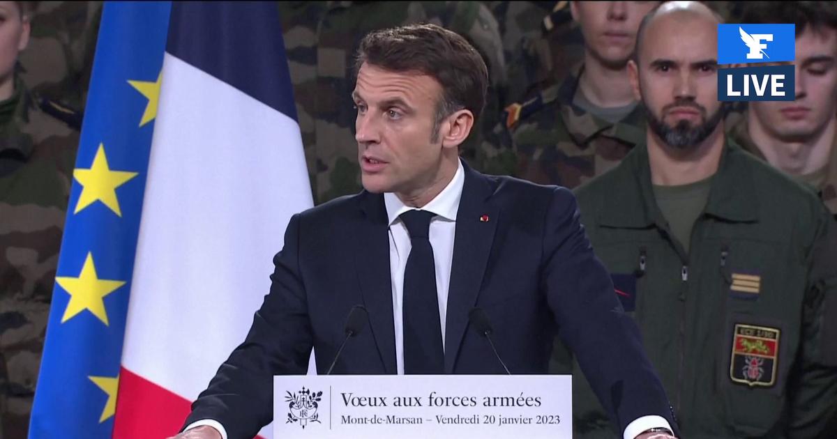 Macron présente une loi de programmation militaire 2024-30 de ...