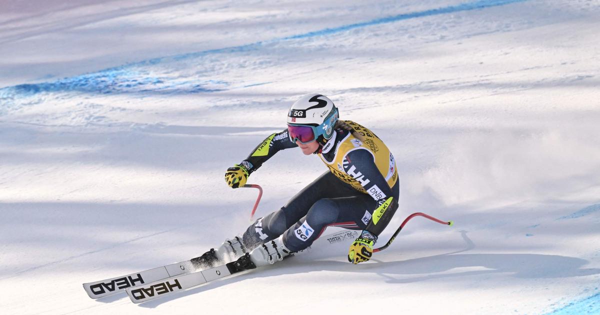 Ski alpin : Ragnhild Mowinckel gagne le super-G de Cortina, Romane ...