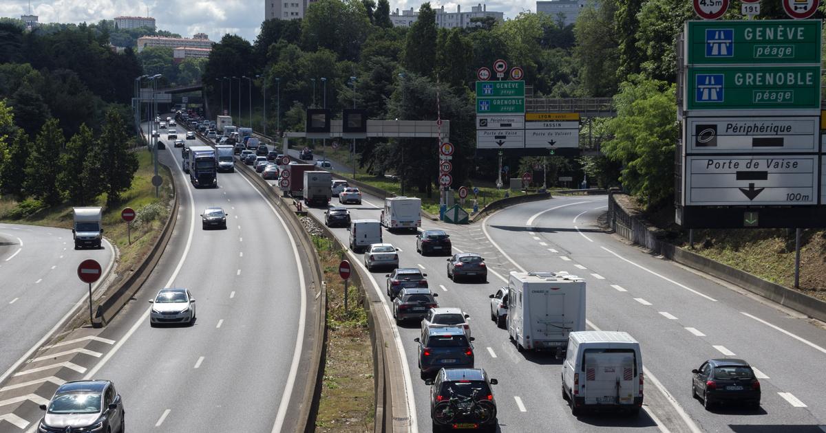 Des radars pour les voies de covoiturage sur l'autoroute qui traverse Lyon dès cette année