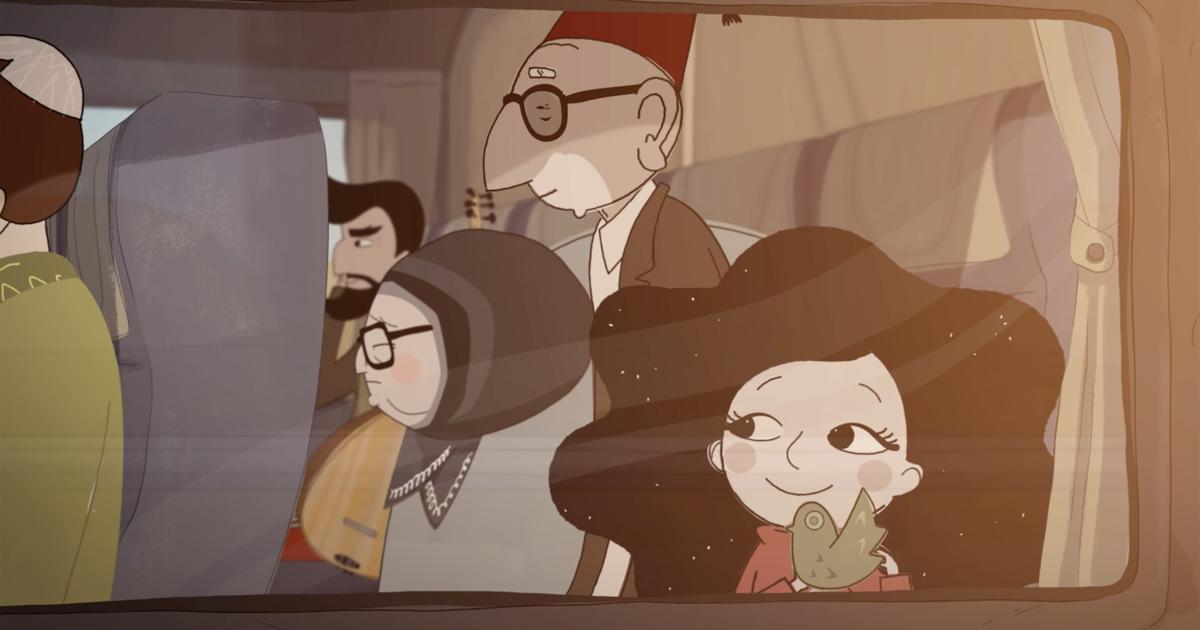 Une Syrienne raconte une vie d'exil dans le dessin animé Dounia et la ...