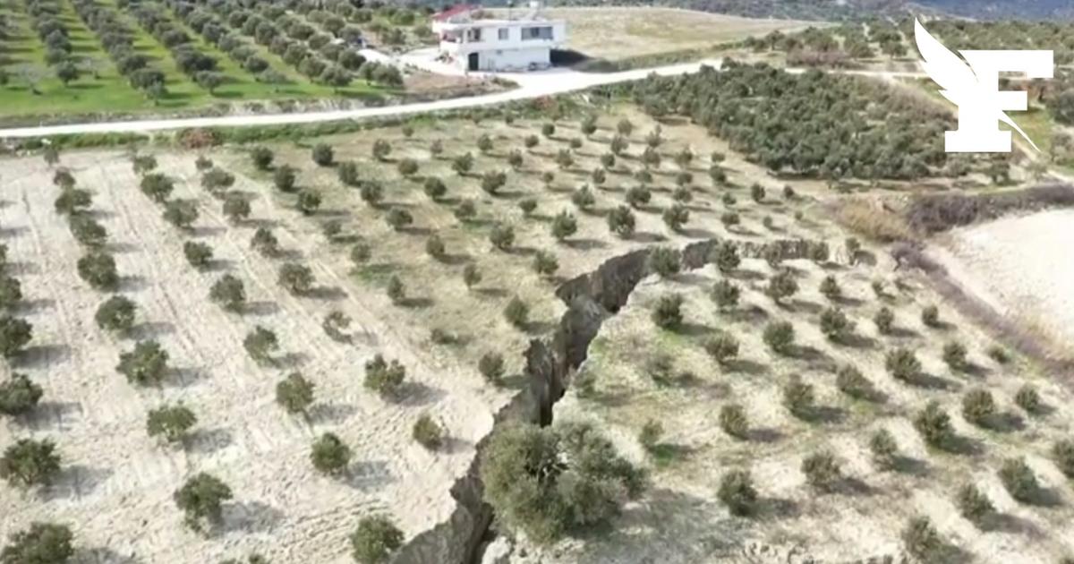 Séisme en Turquie : les images saisissantes de paysages balafrés par la ...