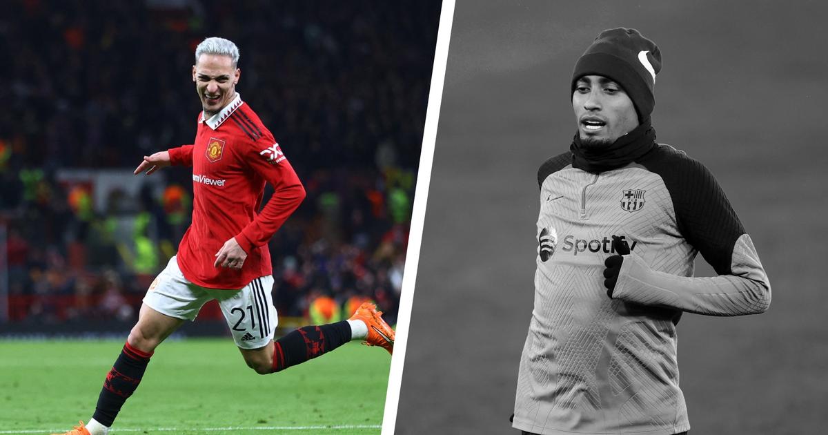Manchester United-Barcelone : l'entrée décisive d'Antony, Raphinha ...