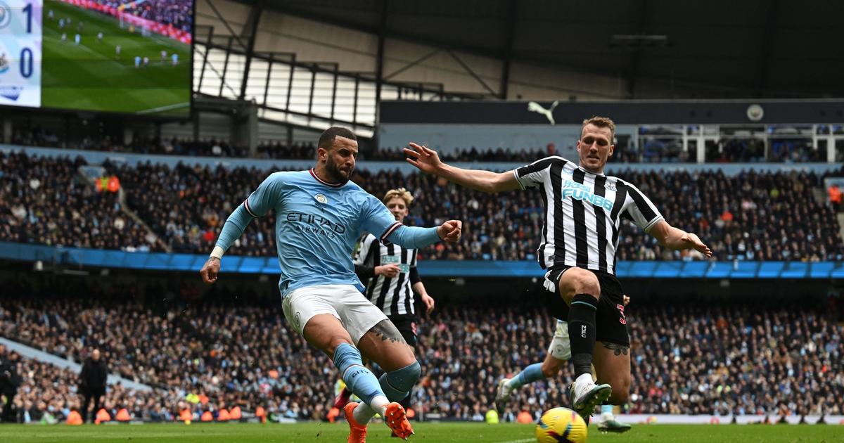 Kyle Walker, défenseur de Manchester City, dans une polémique après ...