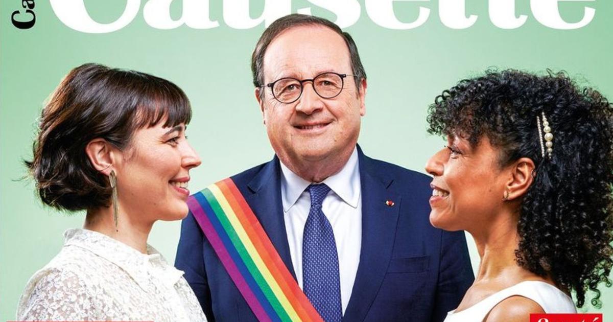 François Hollande avec deux femmes en une de Causette pour les 10 ans ...