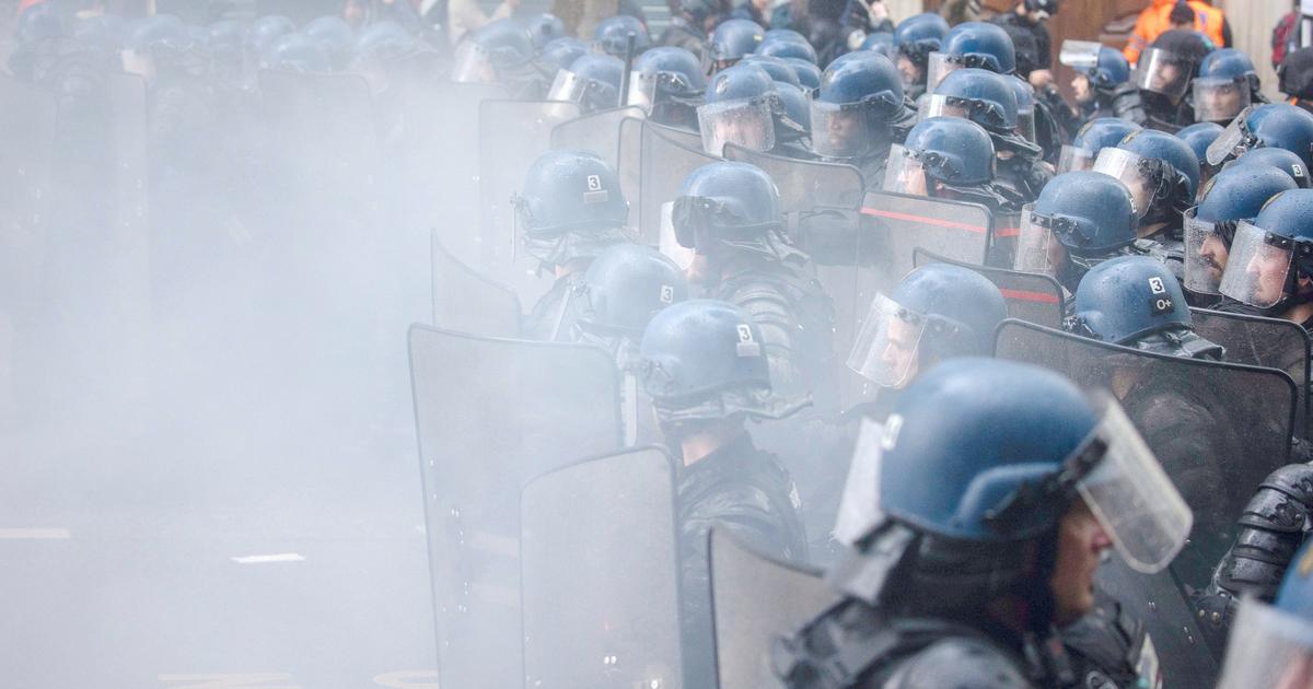 Casseurs : un syndicat de police défend le «marquage» des black blocks