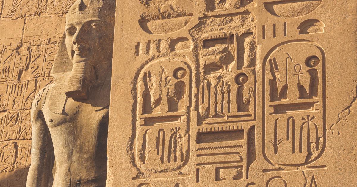 Égypte ancienne: hiéroglyphes, signes des temps Égypte ancienne: hiéroglyphes, signes des temps