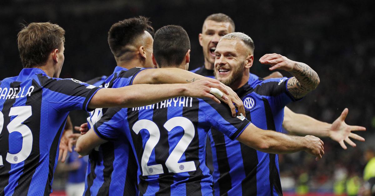 Ligue des champions : l'Inter mène 2-0 à la pause contre l'AC Milan, retrouvez les deux buts en ...