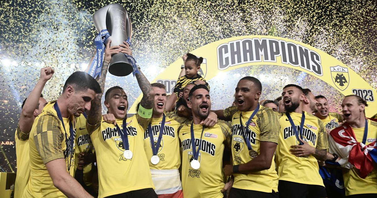 Foot : l'AEK Athènes champion de Grèce pour la 13ème fois de son histoire
