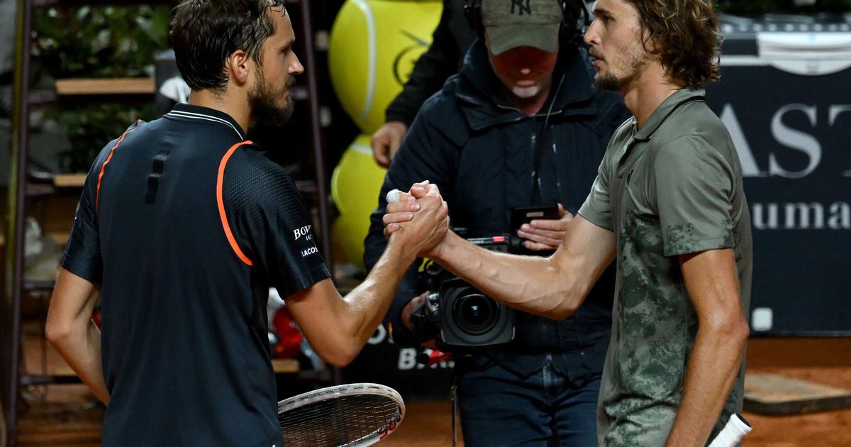 Tennis : Medvedev et Tsitsipas filent en quarts de finale à Rome